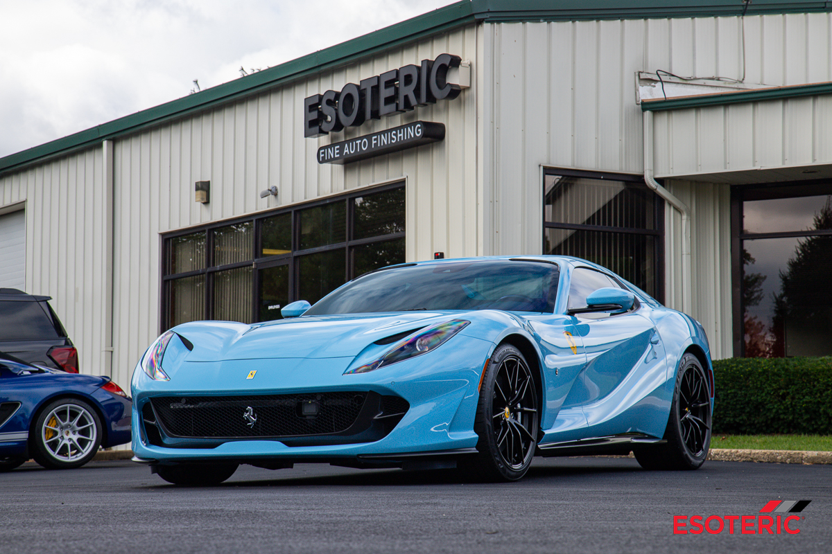 Ferrari 812 GTS Blue | ESOTERIC