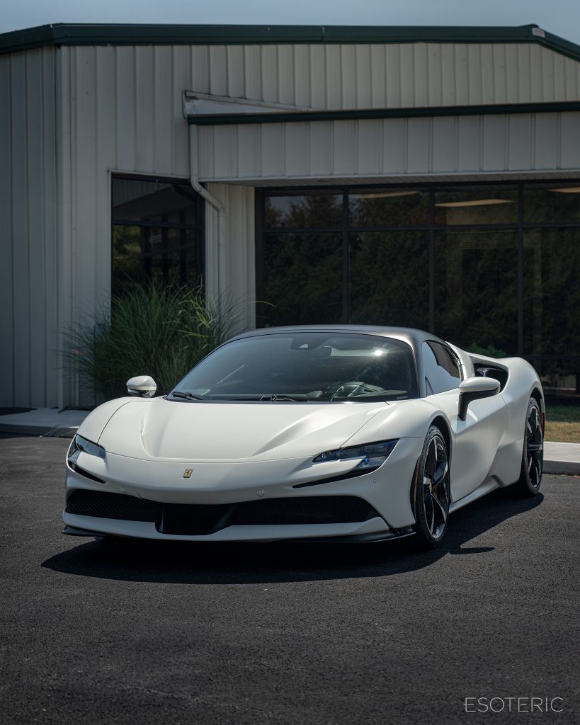 Ferrari SF90 - Stealth White | ESOTERIC